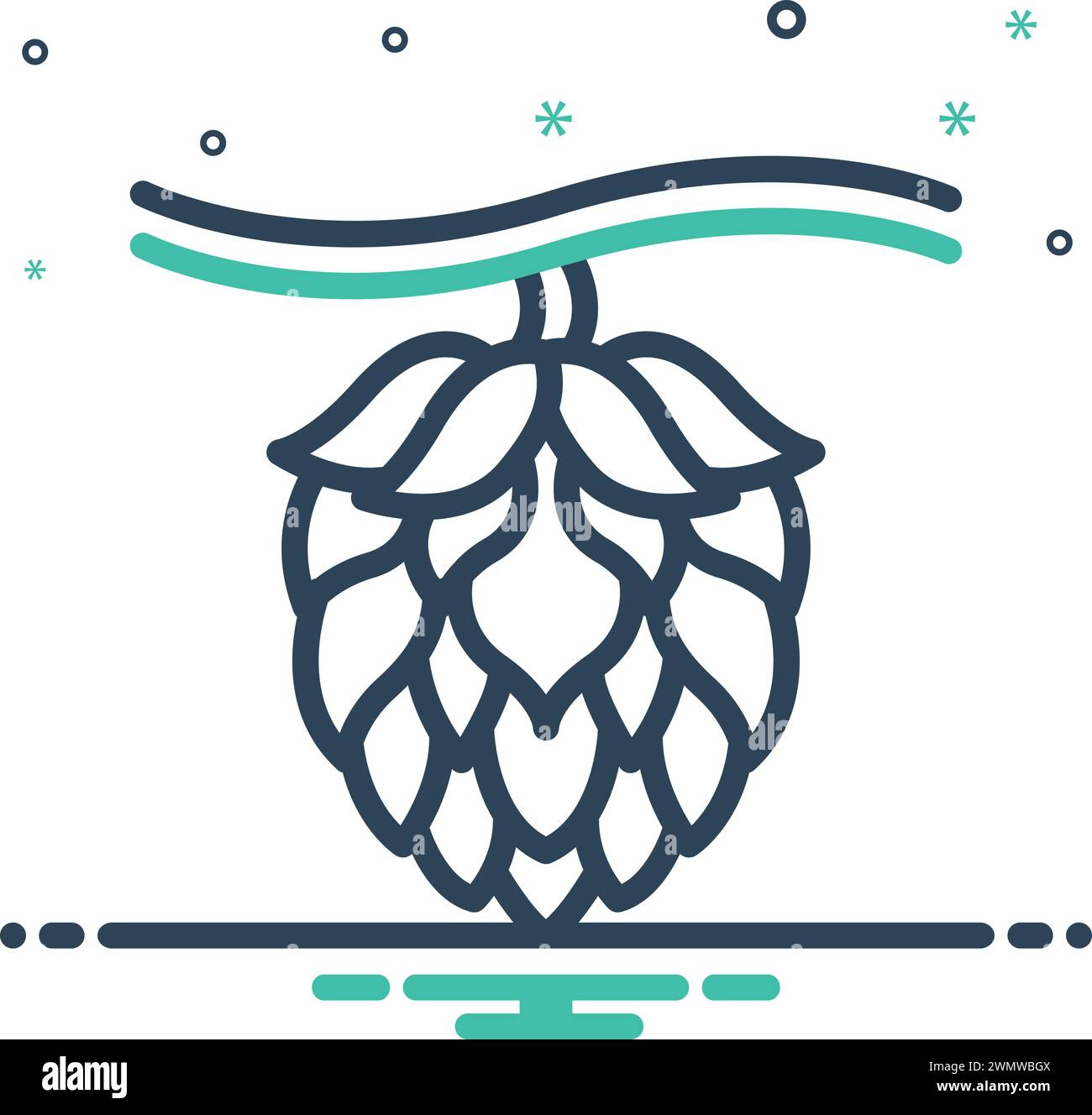 Icon for hop,fruit Stock Vector Image & Art - Alamy