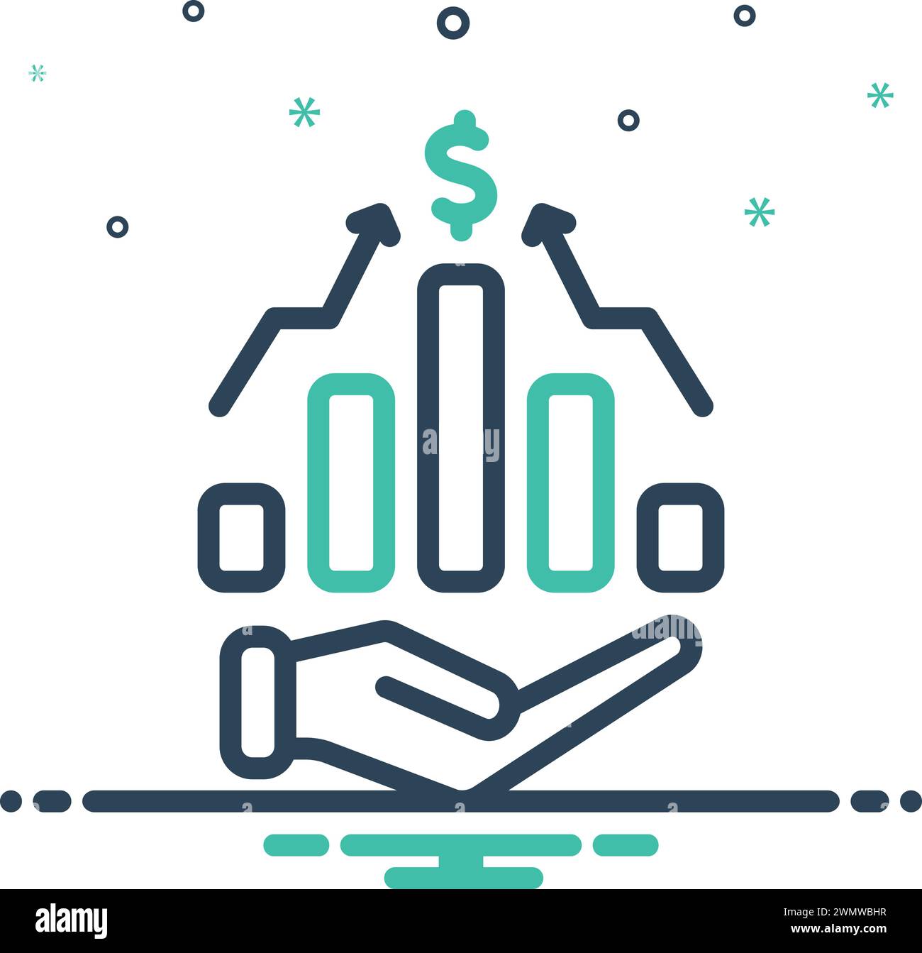 Proceeds vector vectors hi-res stock photography and images - Alamy