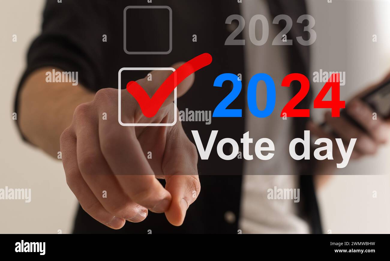 US Election Day 2021 banner, backdrop, flyer, wallpaper, online or ...