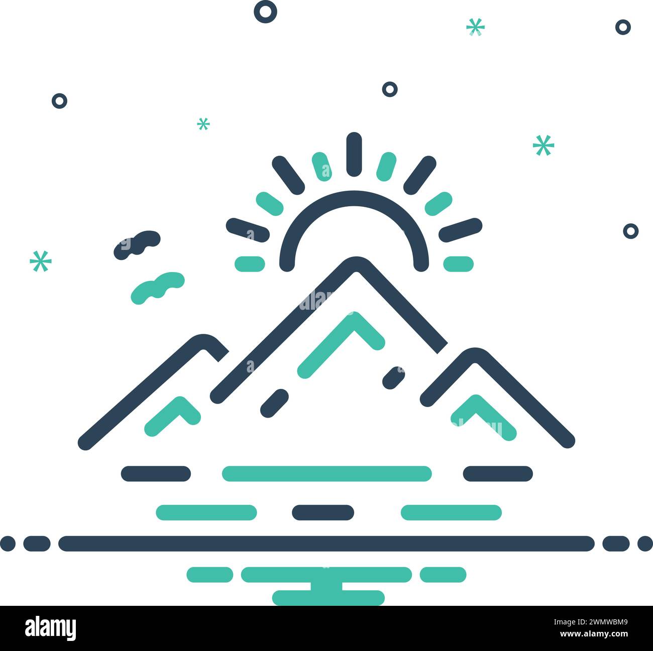 Icon for mountain,mount Stock Vector Image & Art - Alamy