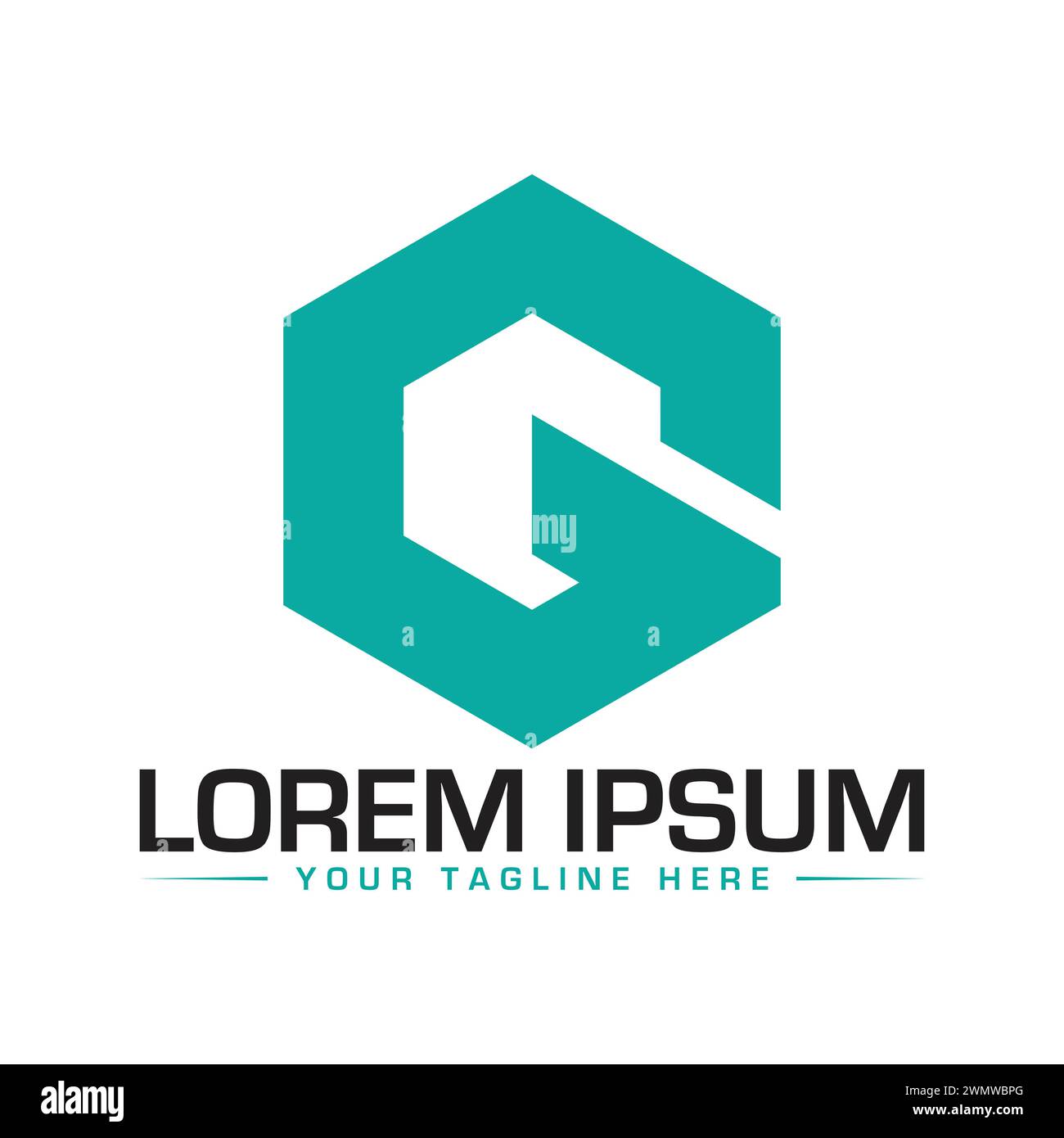 G Letter Logo Design. Unique G Logo Design Stock Vector Image & Art - Alamy