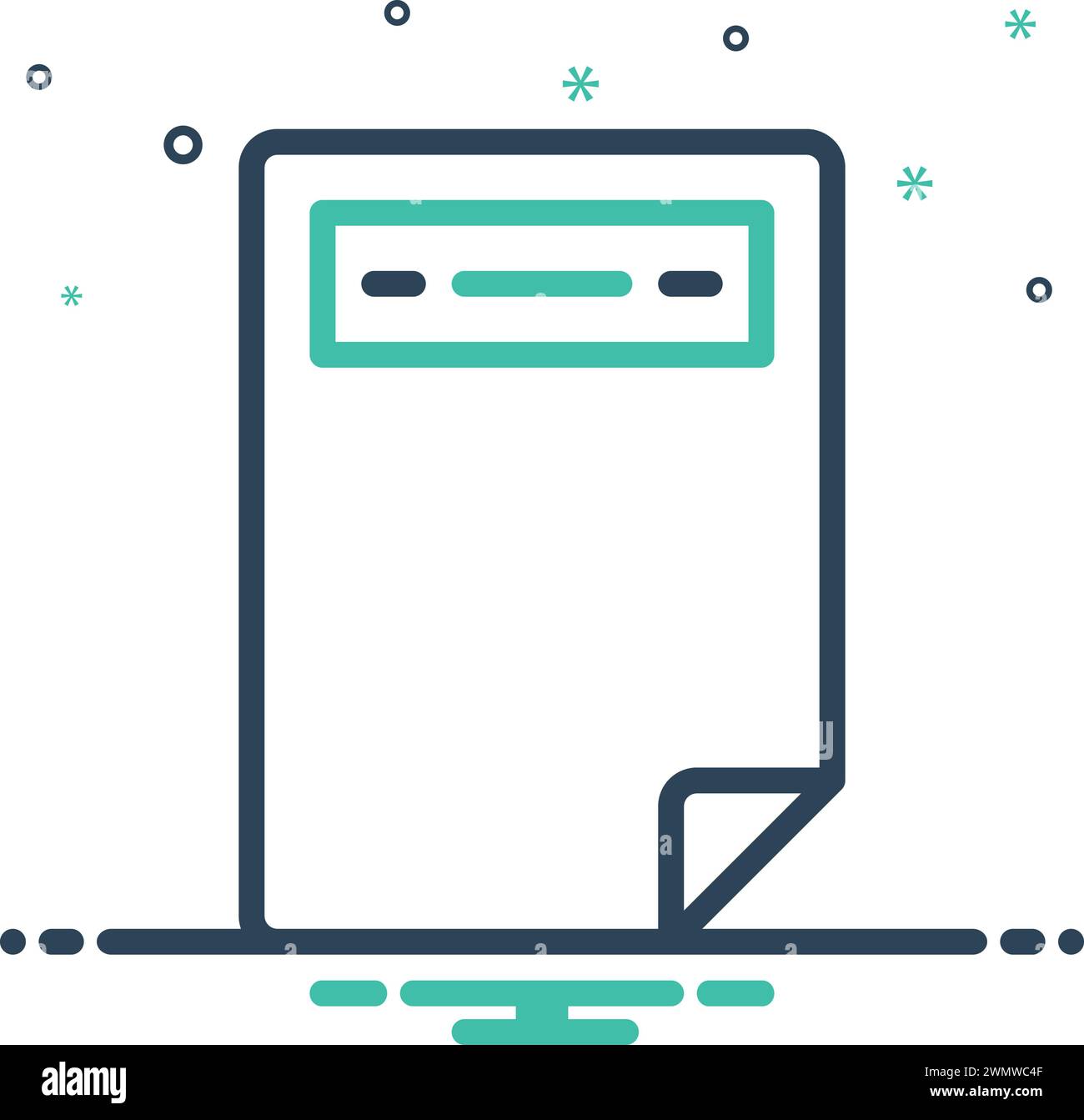 Icon for headers,information Stock Vector Image & Art - Alamy