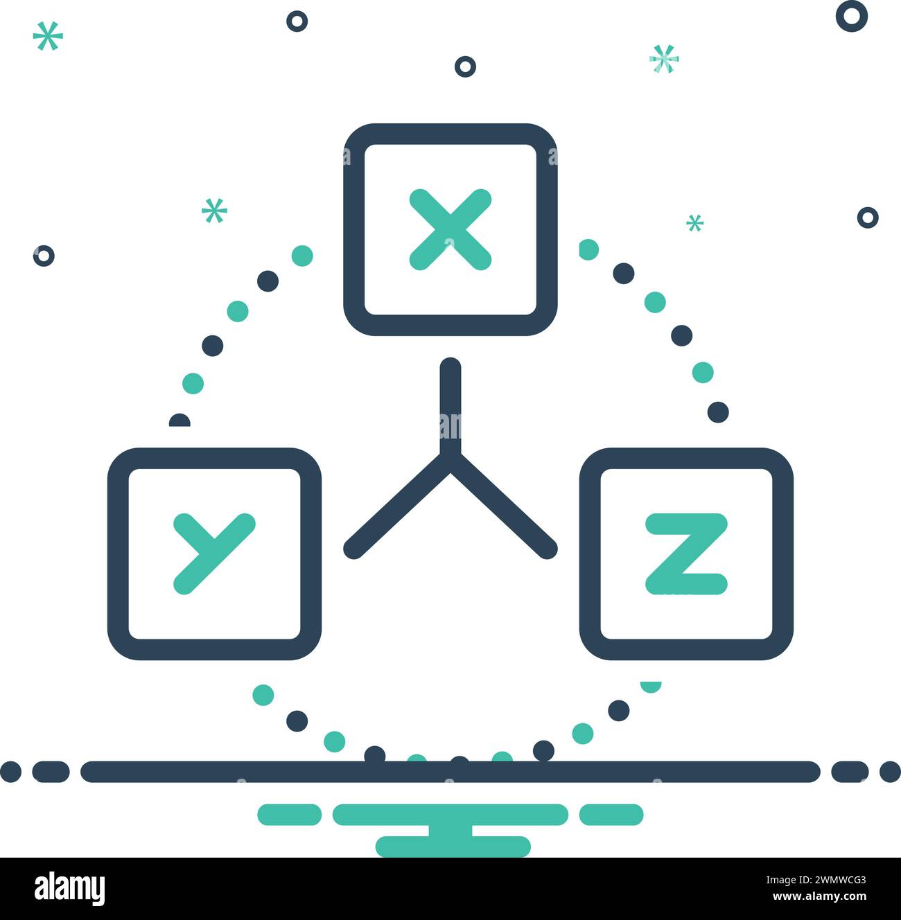 Coordinates Stock Vector Images - Alamy