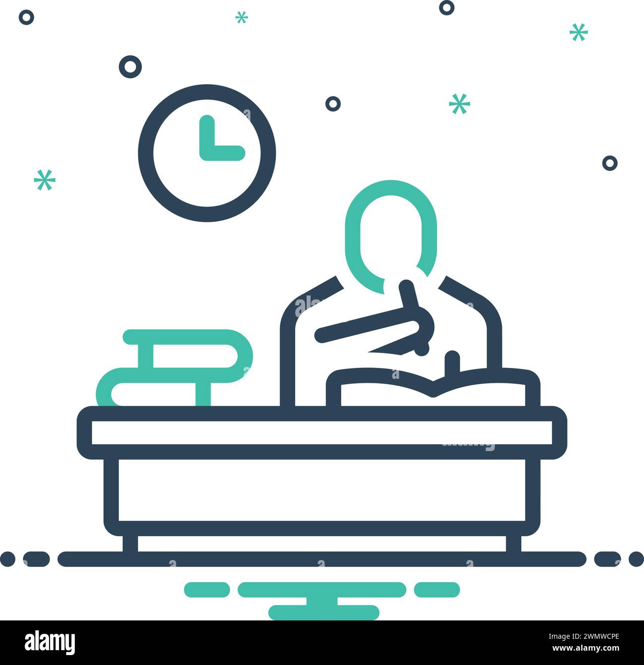 Author and writer Stock Vector Images - Alamy