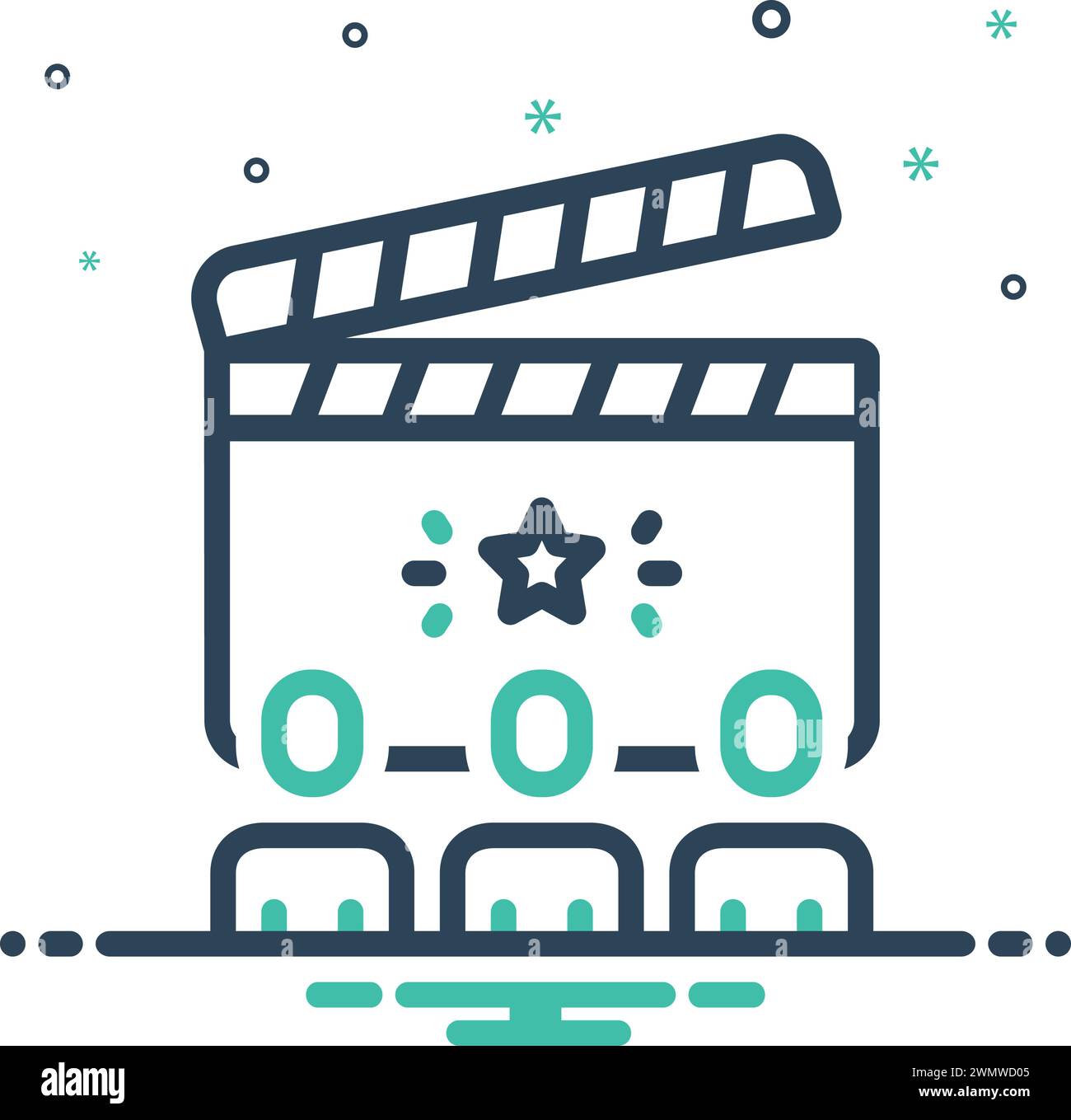 Icon for premiere,first performance Stock Vector Image & Art - Alamy