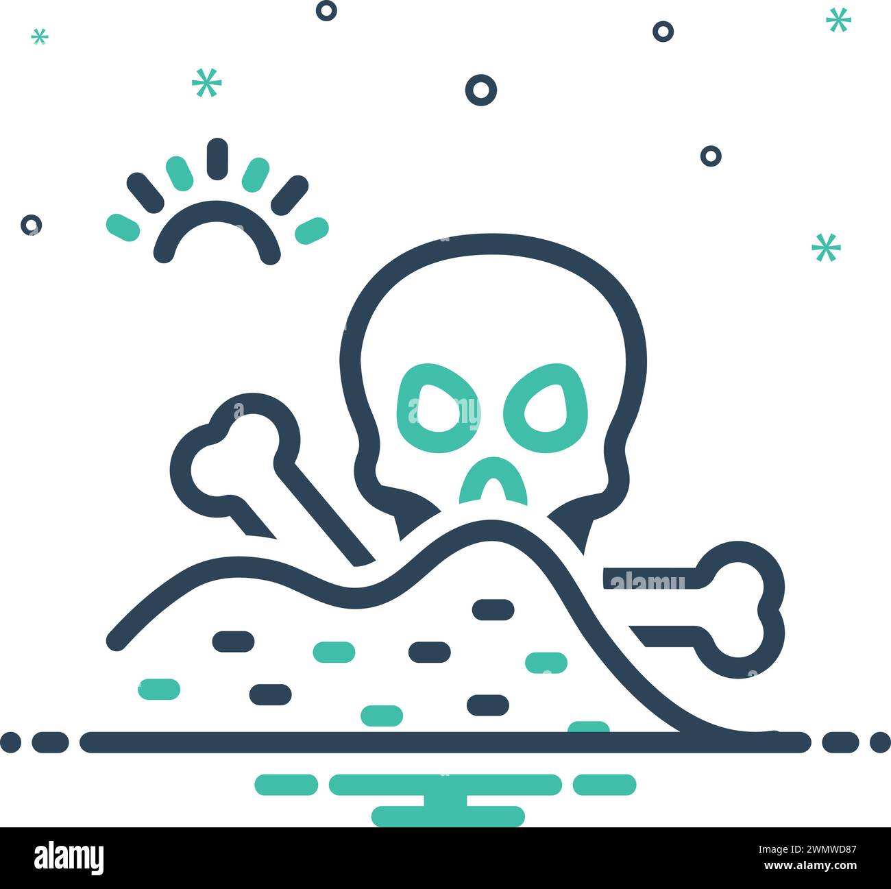 Icon for remains,ruins Stock Vector Image & Art - Alamy