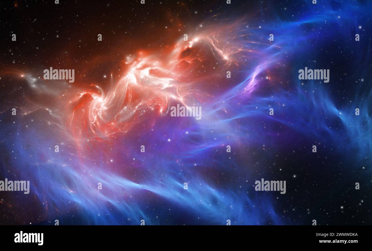 Nebula is a place where new stars are born Stock Photo - Alamy
