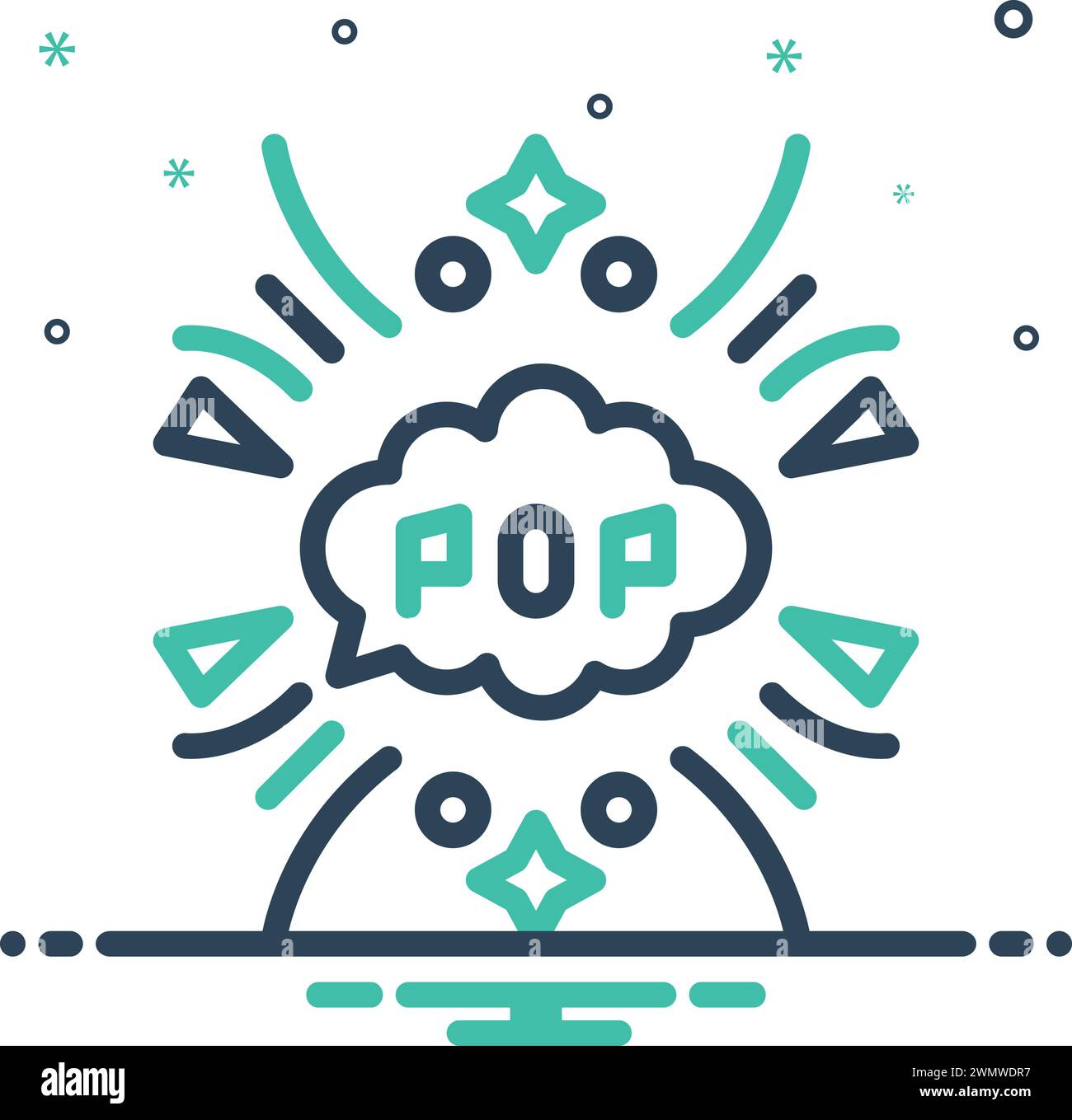 Icon for pop,comic Stock Vector Image & Art - Alamy