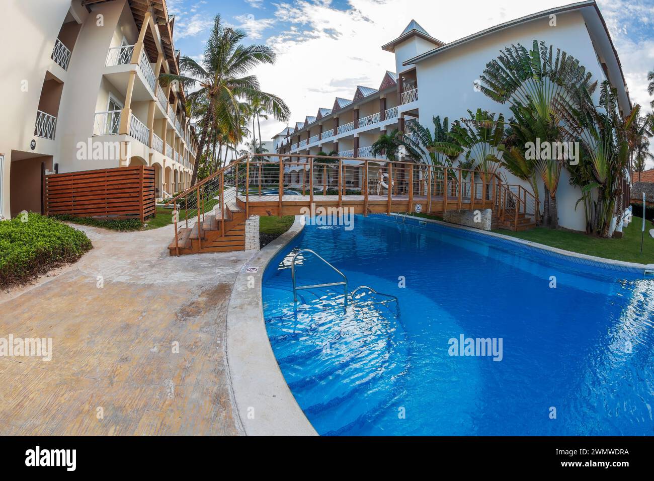 PUNTA CANA, DOMINICAN REPUBLIC - MARCH 11, 2020: Holiday resort BE LIVE ...
