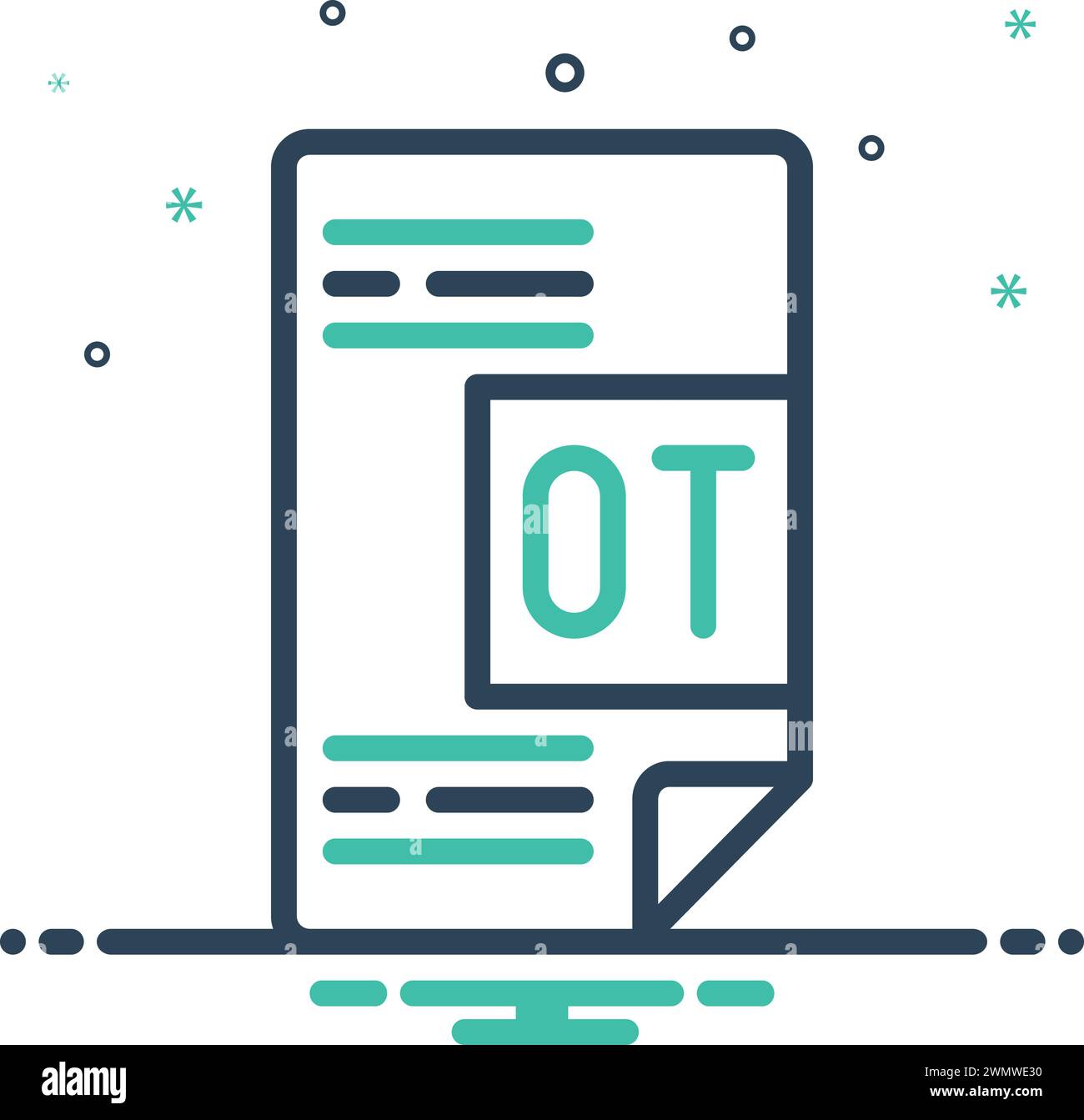 Ot letter Stock Vector Images - Alamy