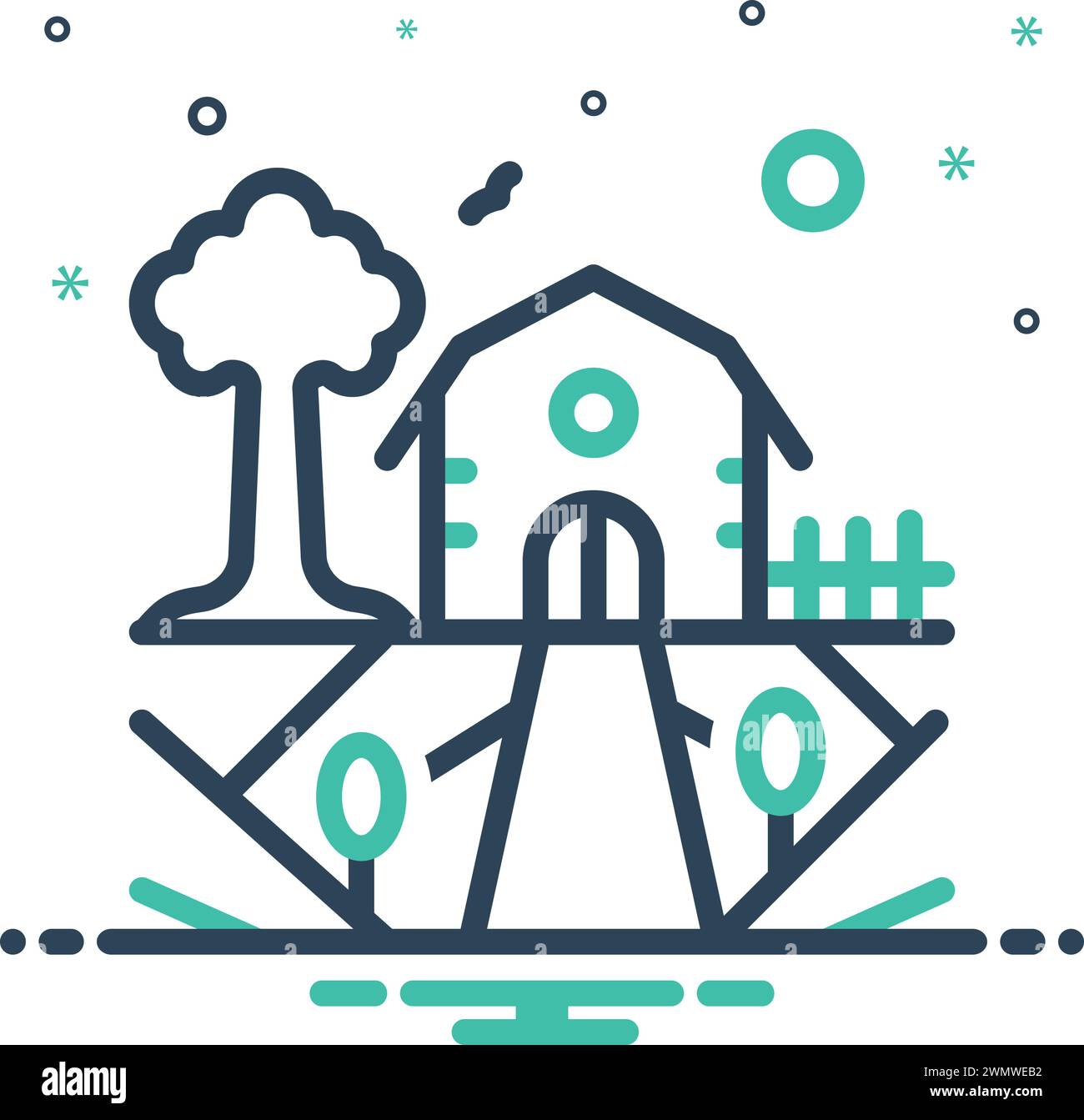 Icon for farms,farm field Stock Vector Image & Art - Alamy