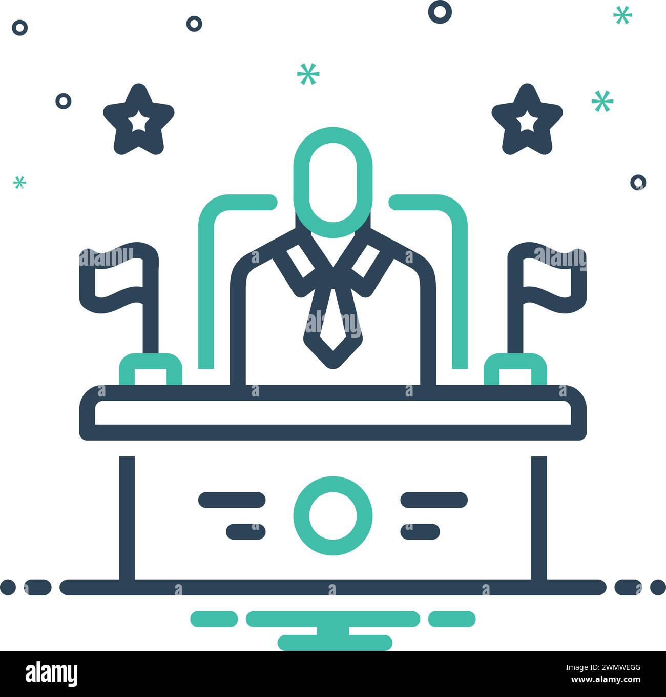 Icon for collector,office bearer Stock Vector Image & Art - Alamy
