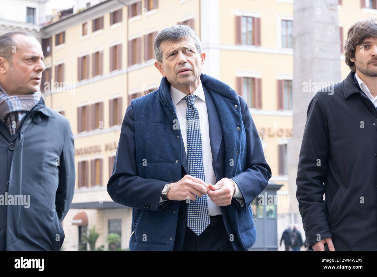 Maurizio lupi member of the chamber of deputies hi-res stock ...