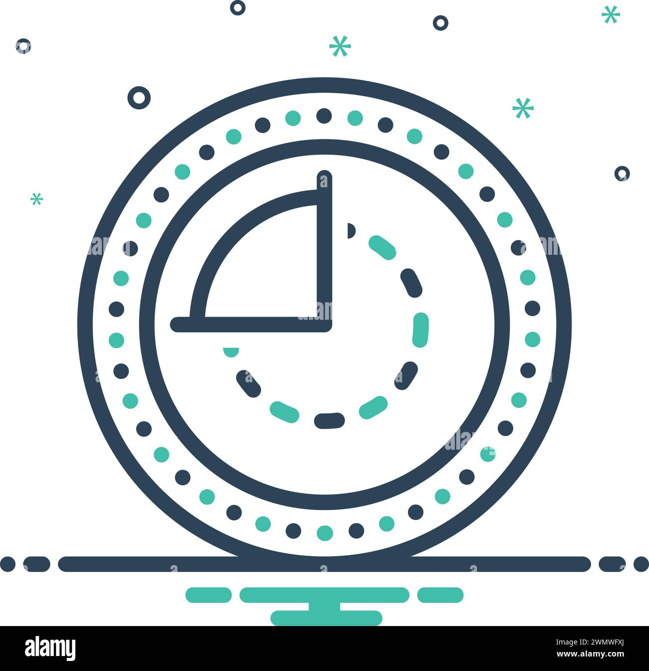 Quadrant vector vectors Stock Vector Images - Alamy