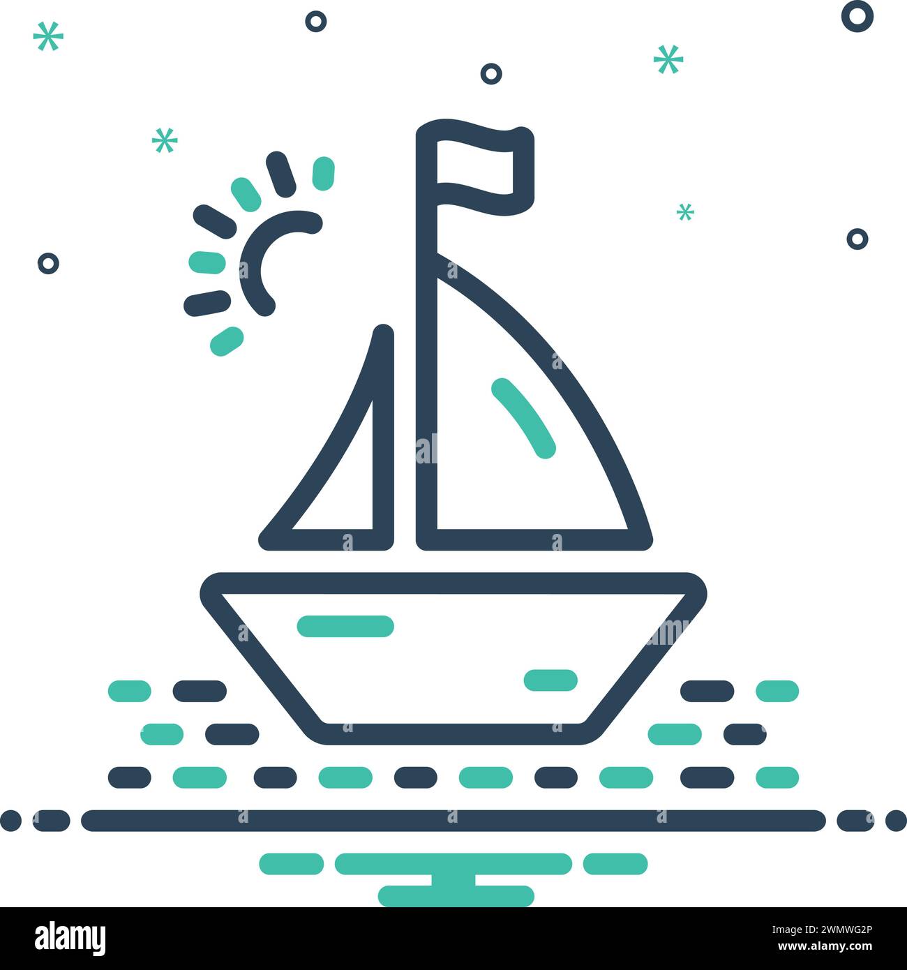 Icon for marina,boatyard Stock Vector Image & Art - Alamy