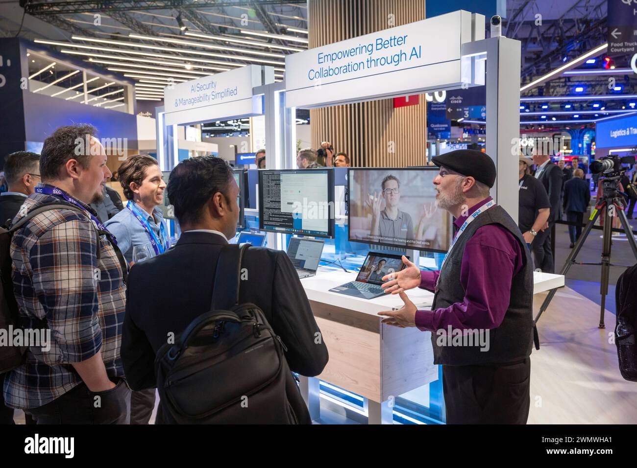 IMAGE DISTRIBUTED FOR INTEL - Intel demos the AI powered Omnibridge on ...