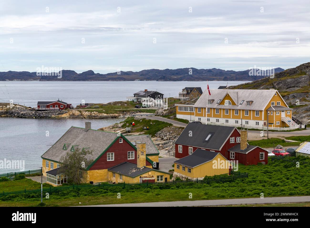 Harbour in nuuk greenland hi-res stock photography and images - Alamy