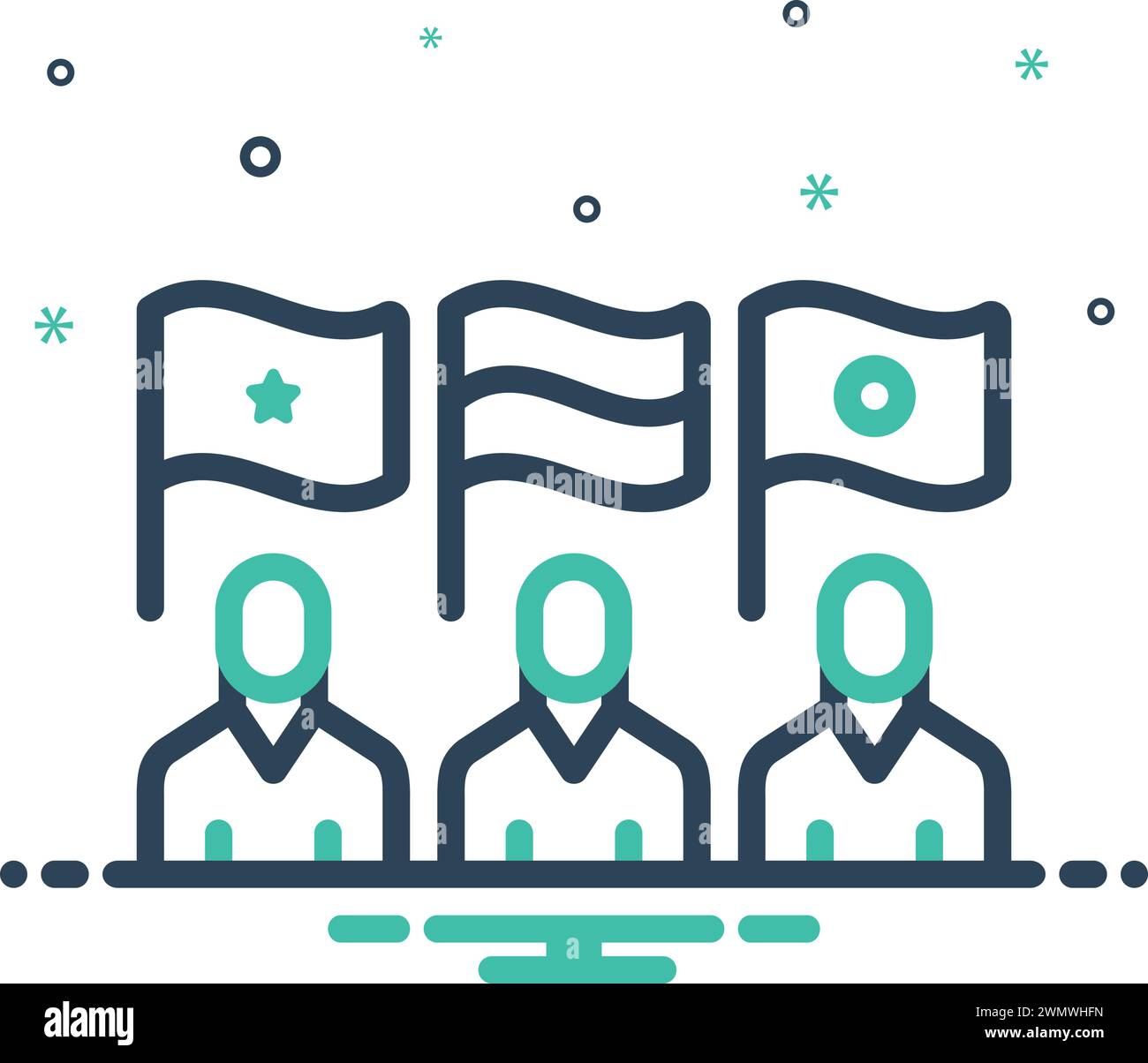 Icon for nations,waving flags,flags Stock Vector Image & Art - Alamy