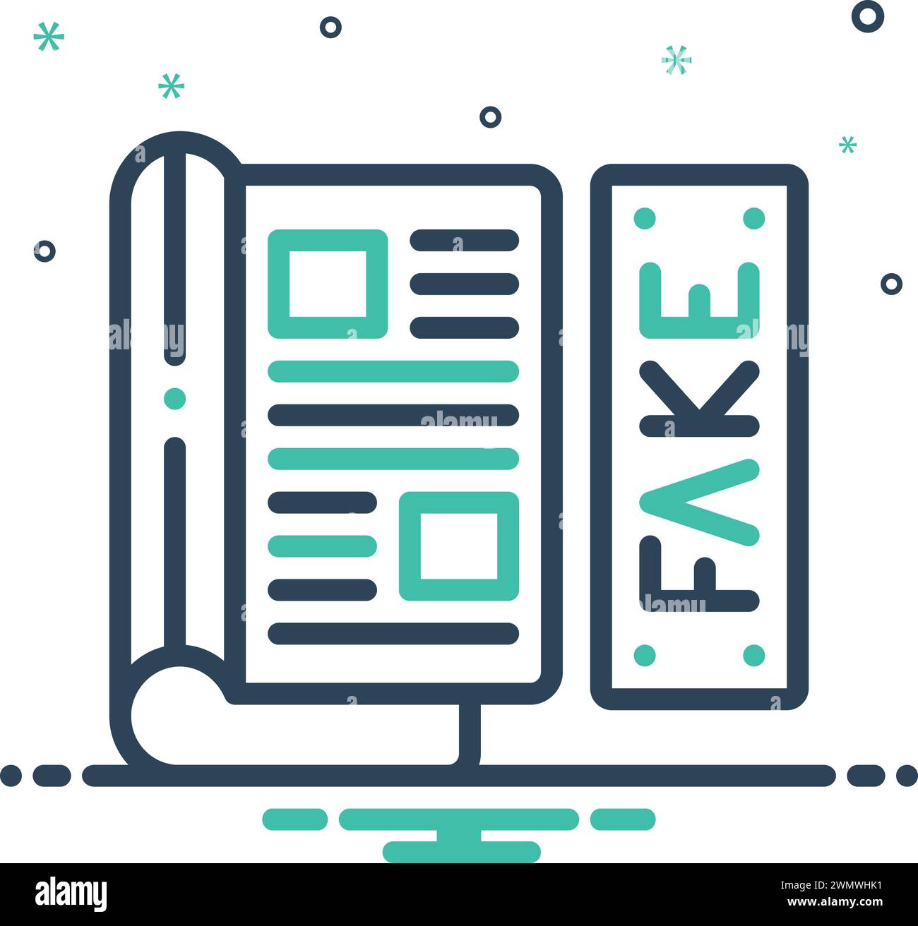 Mock newspaper Stock Vector Images - Alamy