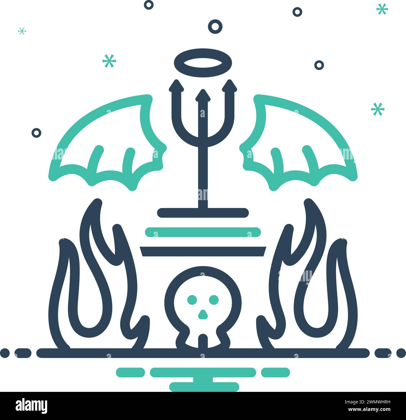 Icon for hell,inferno Stock Vector Image & Art - Alamy