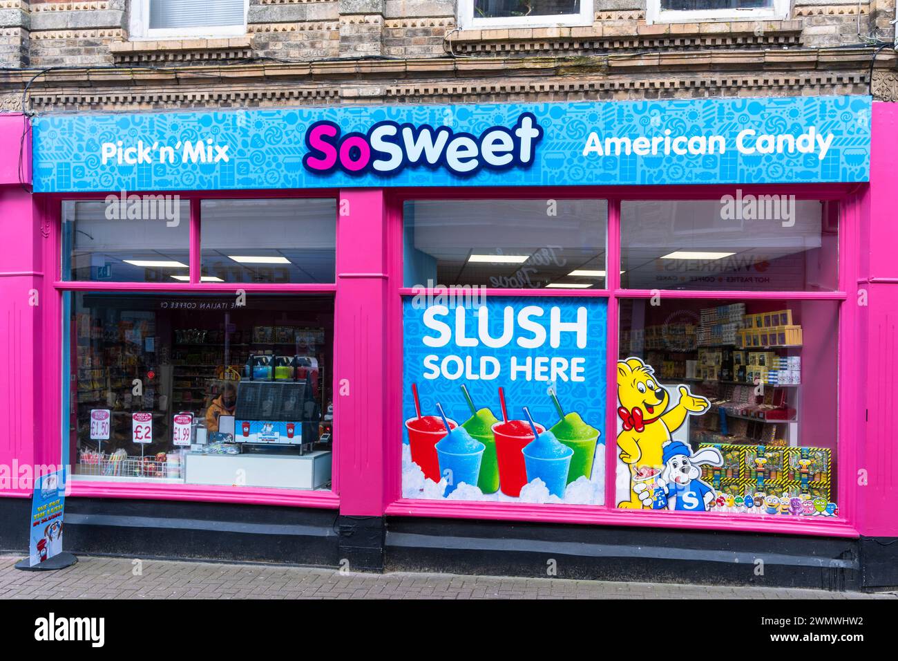 Sweet shop logo hi-res stock photography and images - Alamy