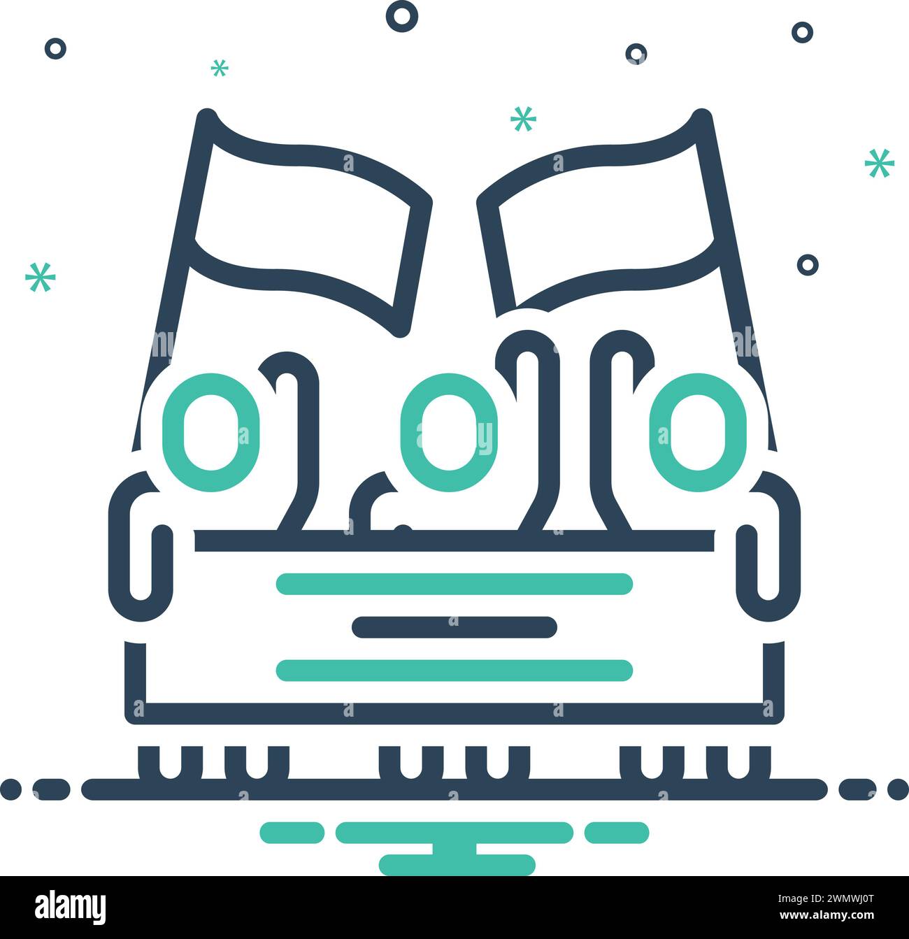 Icon for amendments,flags Stock Vector Image & Art - Alamy