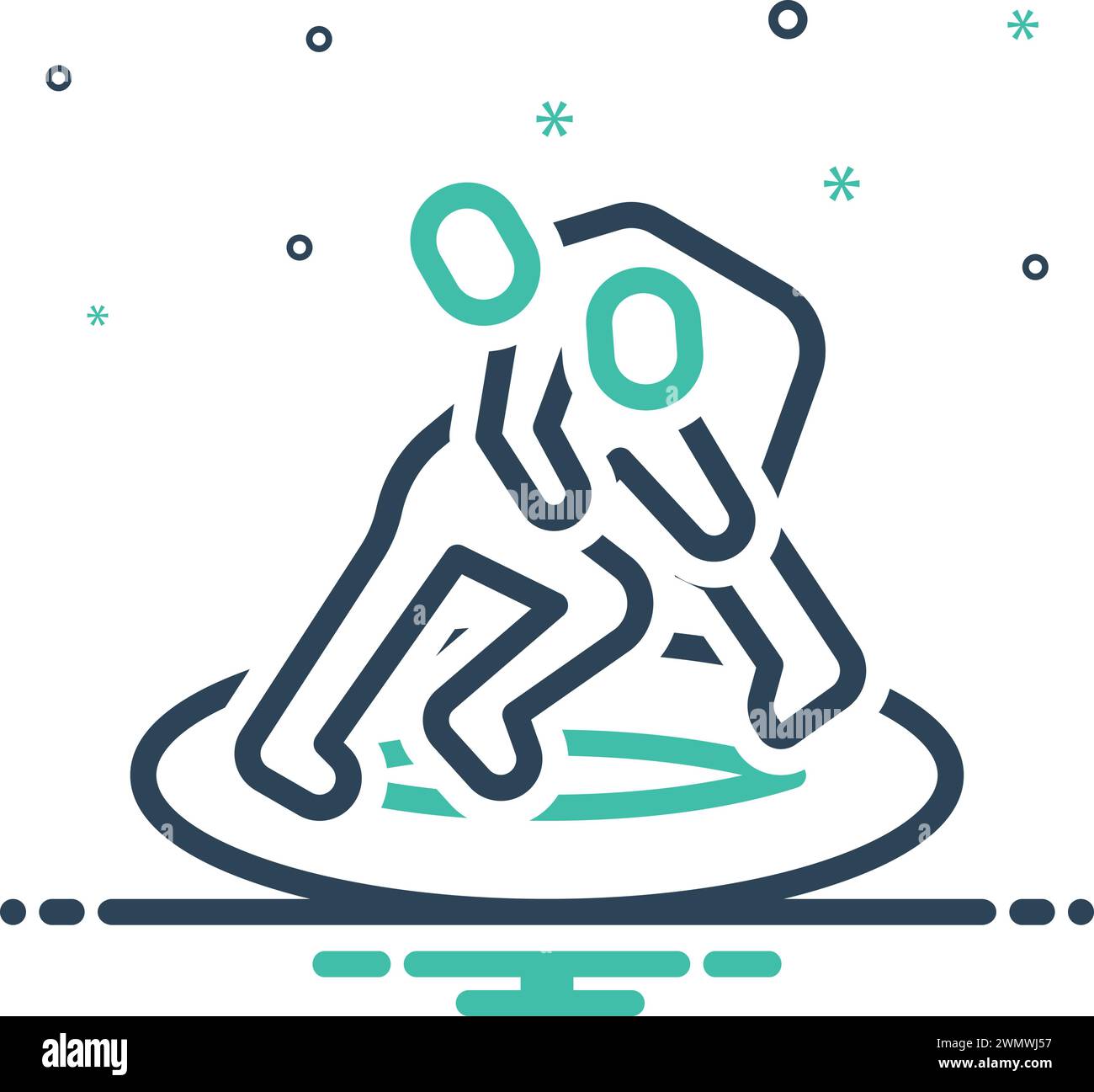 Icon for wrestling,fighting Stock Vector Image & Art - Alamy