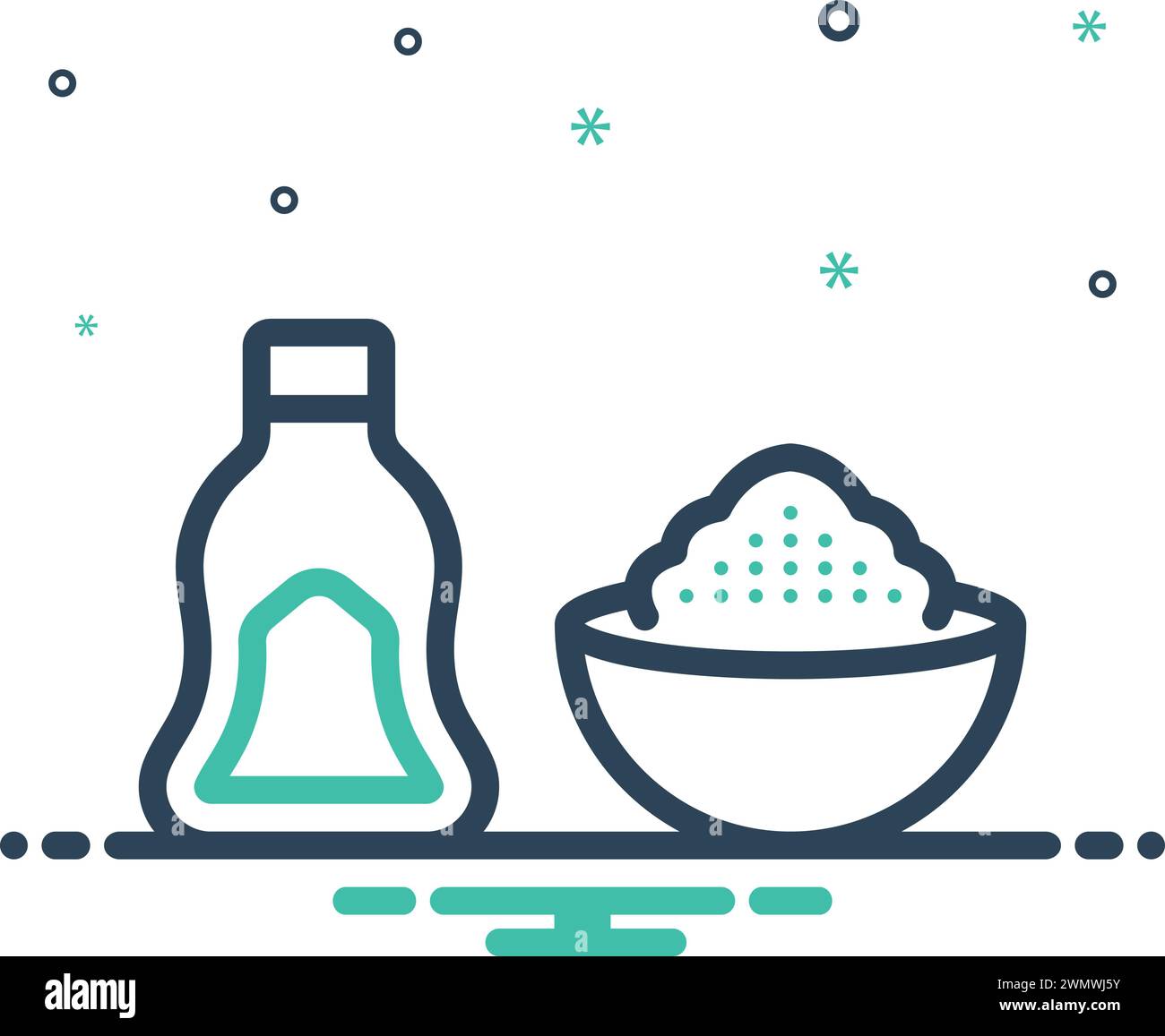 Icon for sodium,salt Stock Vector Image & Art - Alamy