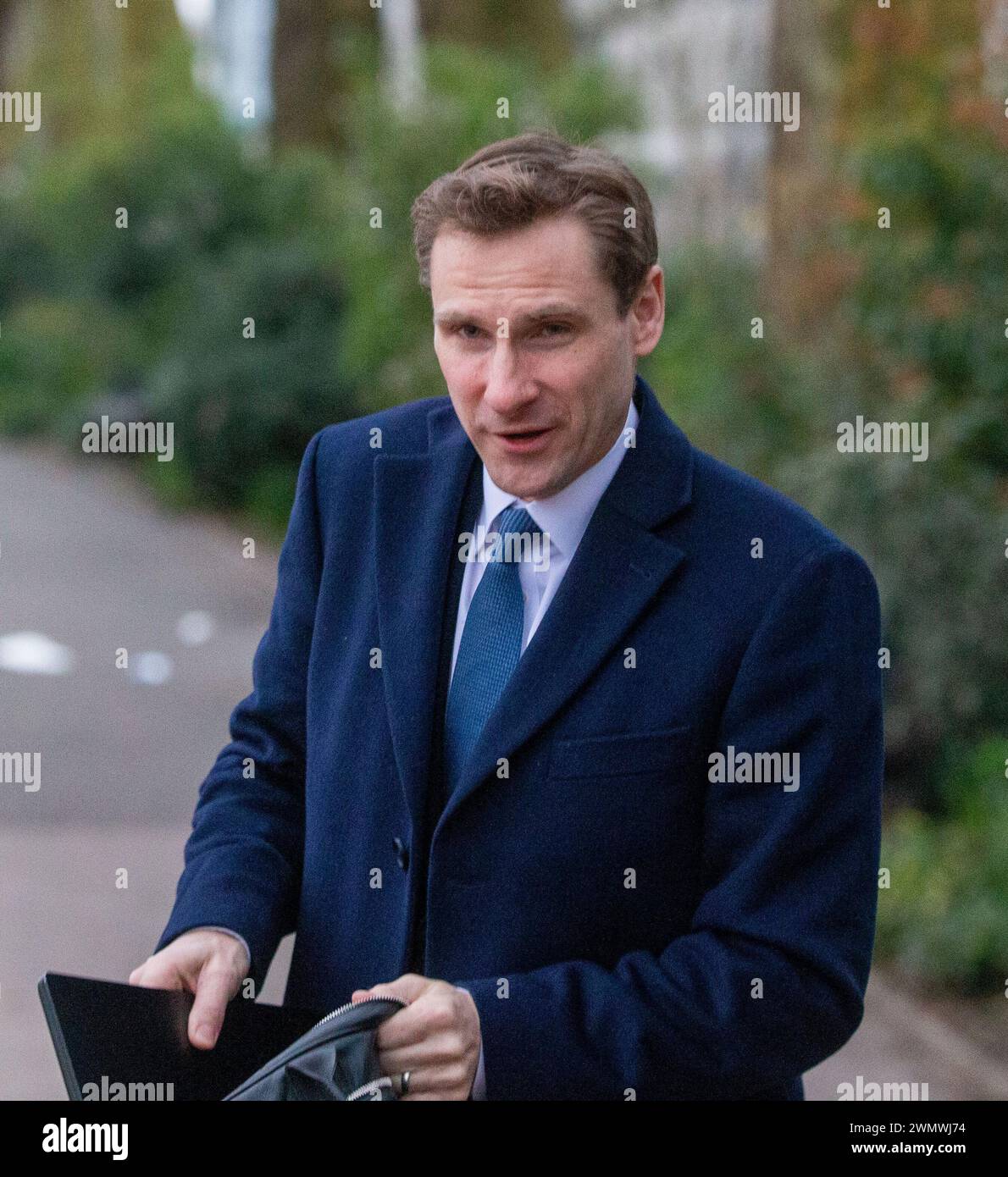 London, England, UK. 28th Feb, 2024. Policing Minister CHRIS PHILP is ...