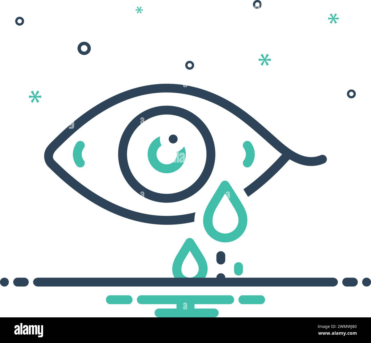 Teardrop silhouette hi-res stock photography and images - Alamy