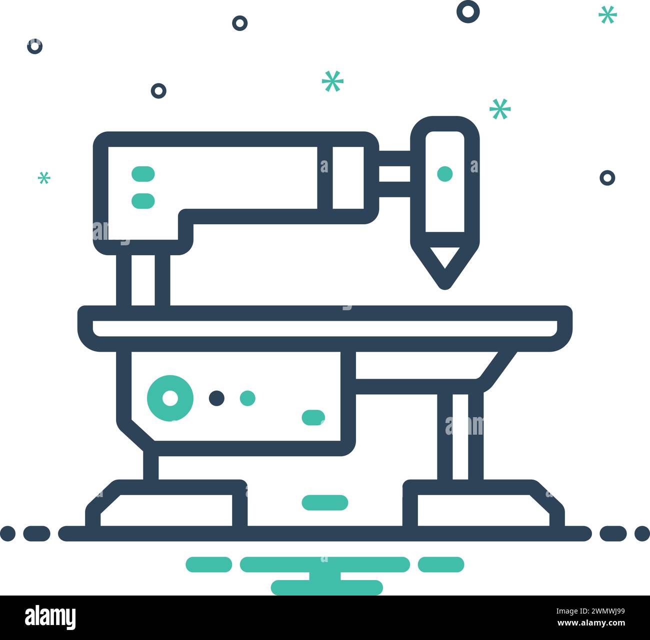 Icon for machines,sewing Stock Vector Image & Art - Alamy