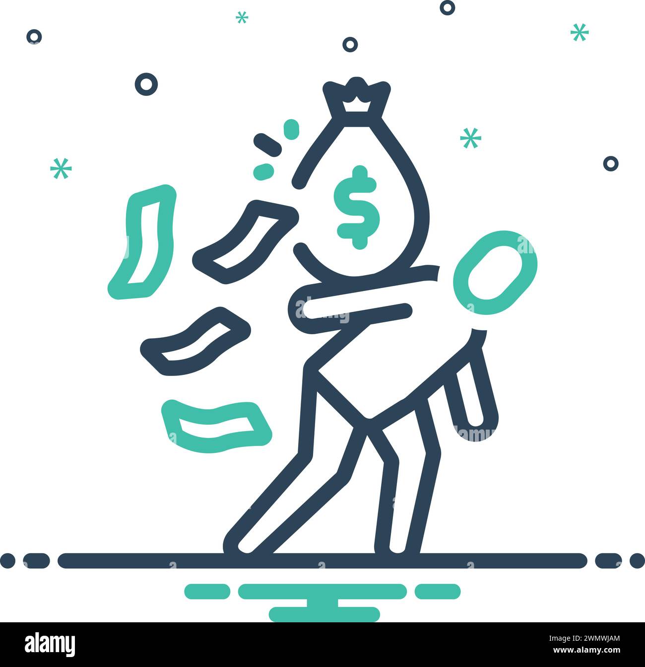 Icon for default,debt burden Stock Vector Image & Art - Alamy