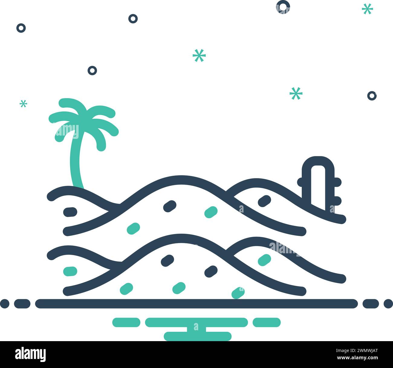 Sand pile Stock Vector Images - Alamy