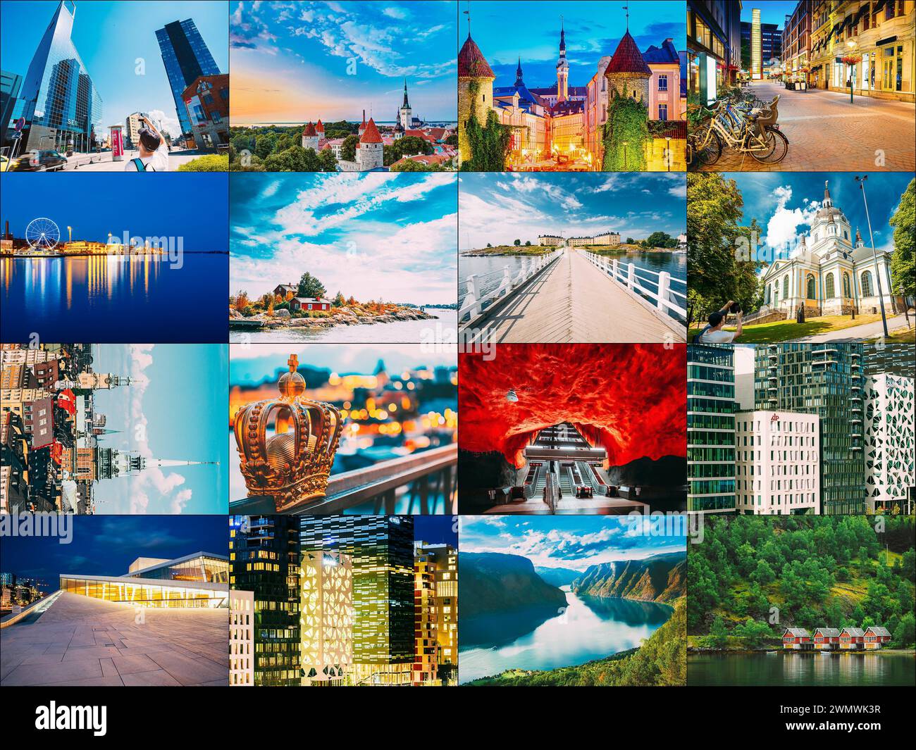 Helsinki city night timelapse bridge hi-res stock photography and ...