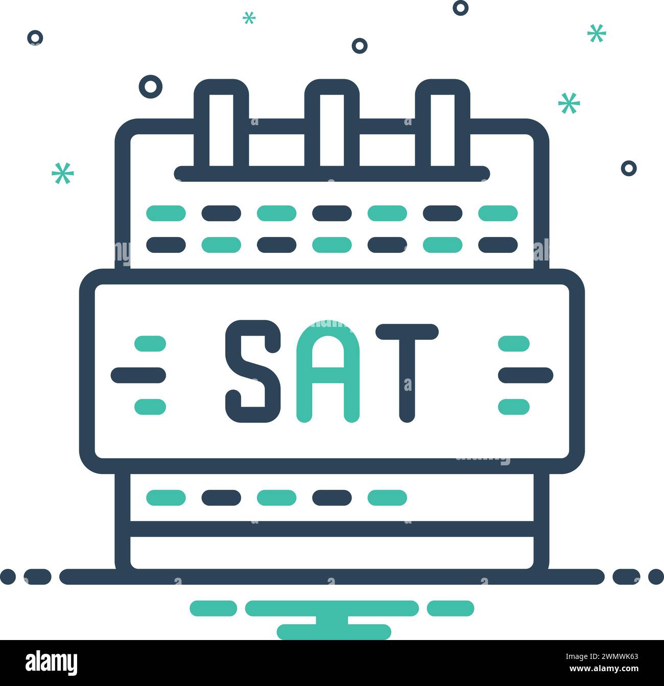 Sat logo Stock Vector Images - Alamy