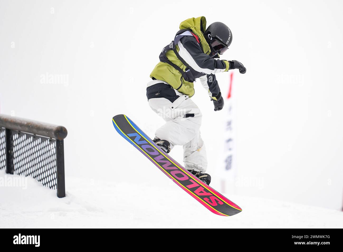 Nagano, Japan. 28th Feb, 2024. Yuto Miyamura Snowboarding : COWDAY ...