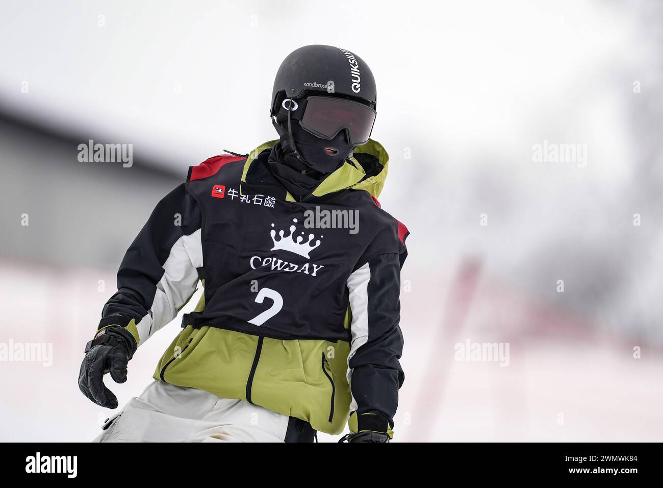 Nagano, Japan. 28th Feb, 2024. Yuto Miyamura Snowboarding : COWDAY ...