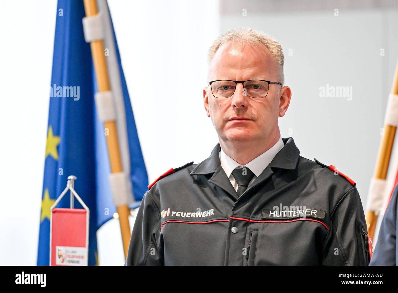 Pressekonferenz Feuerwehr Jahresbilanz 2023 28.02.2024, Linz, AUT ...