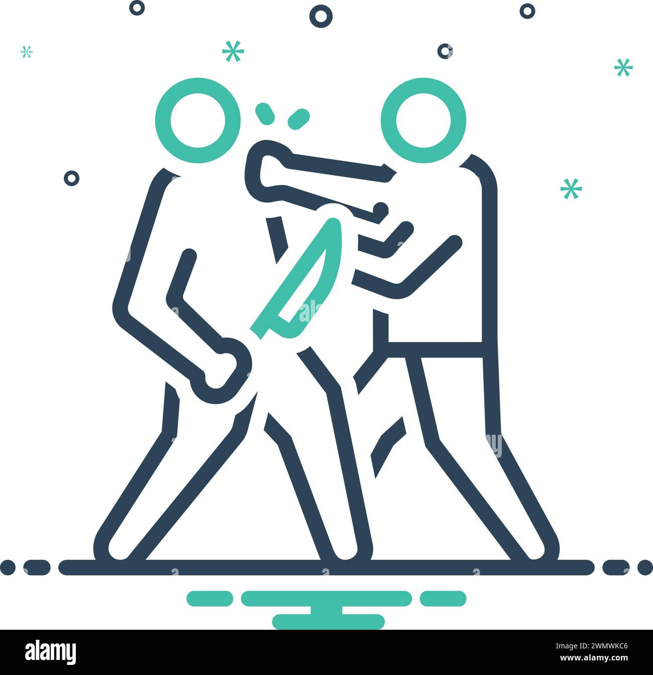 Self defence knife Stock Vector Images - Alamy