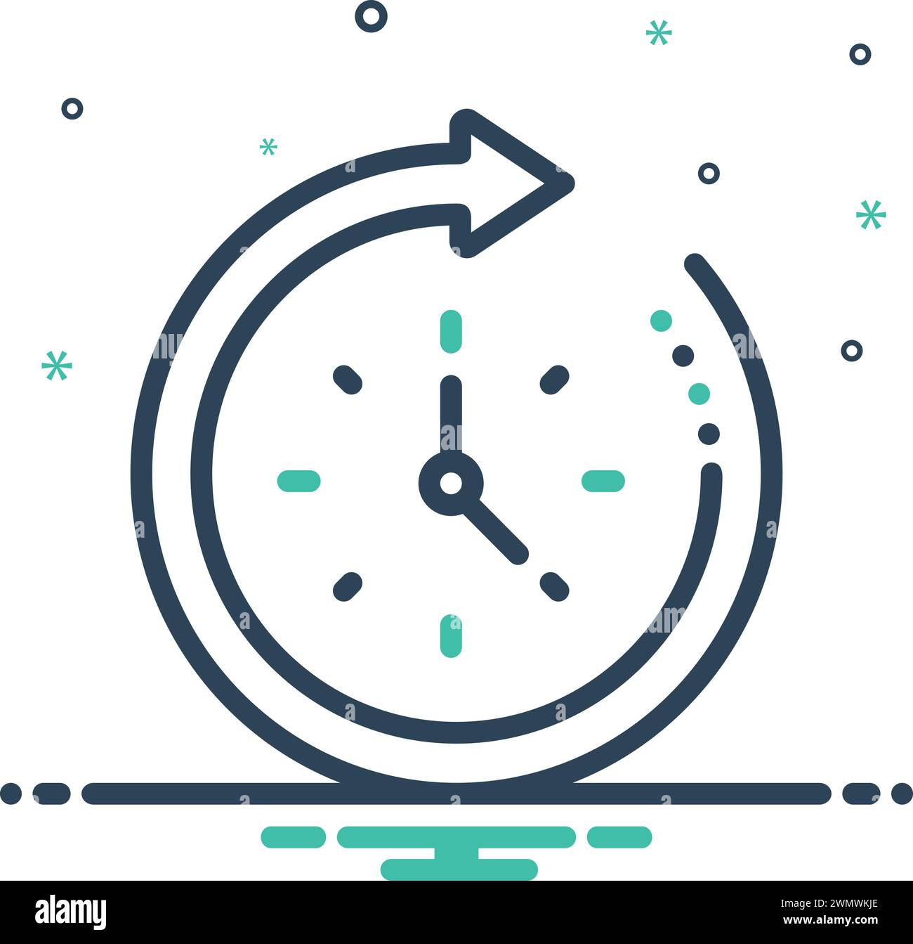 Icon for since,time Stock Vector Image & Art - Alamy