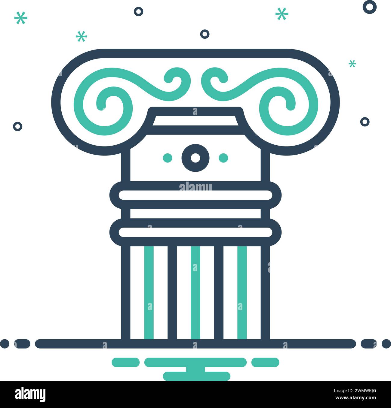 Icon for column,ancient Stock Vector Image & Art - Alamy