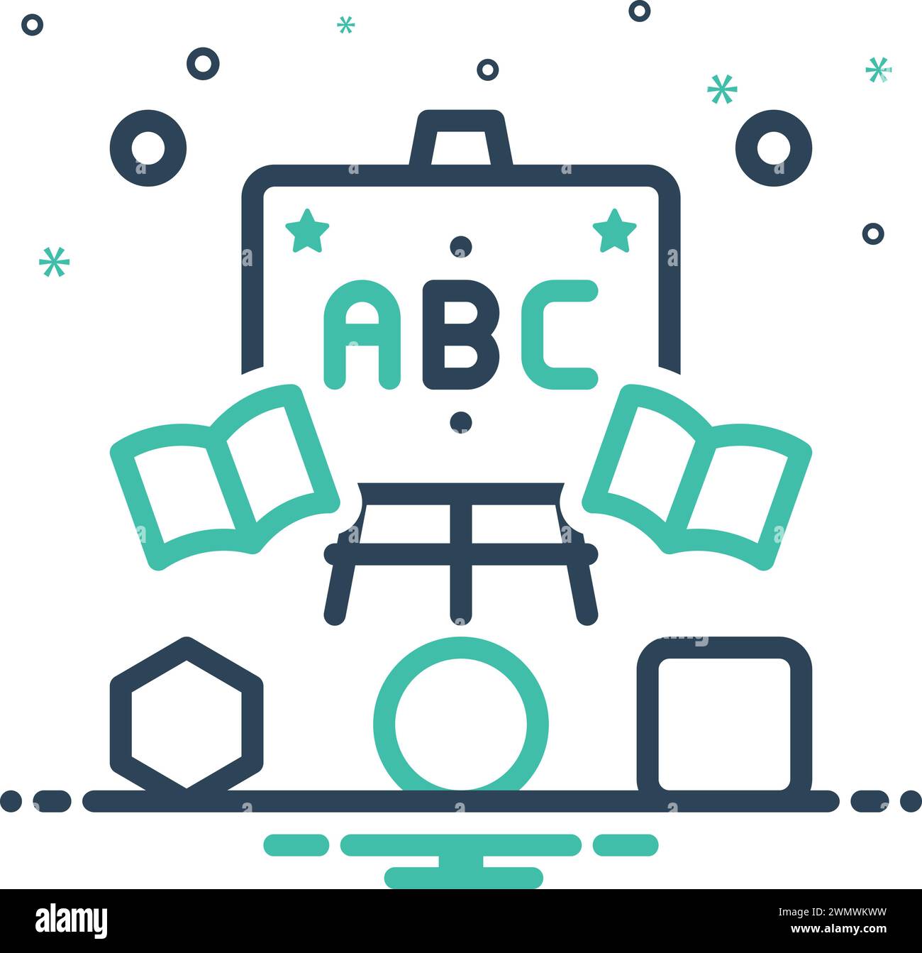 Icon for primary,elementary Stock Vector Image & Art - Alamy