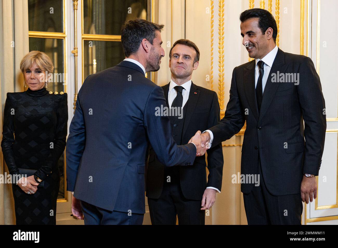 Paris, France. 27th Feb, 2024. President of the Organising Committee ...