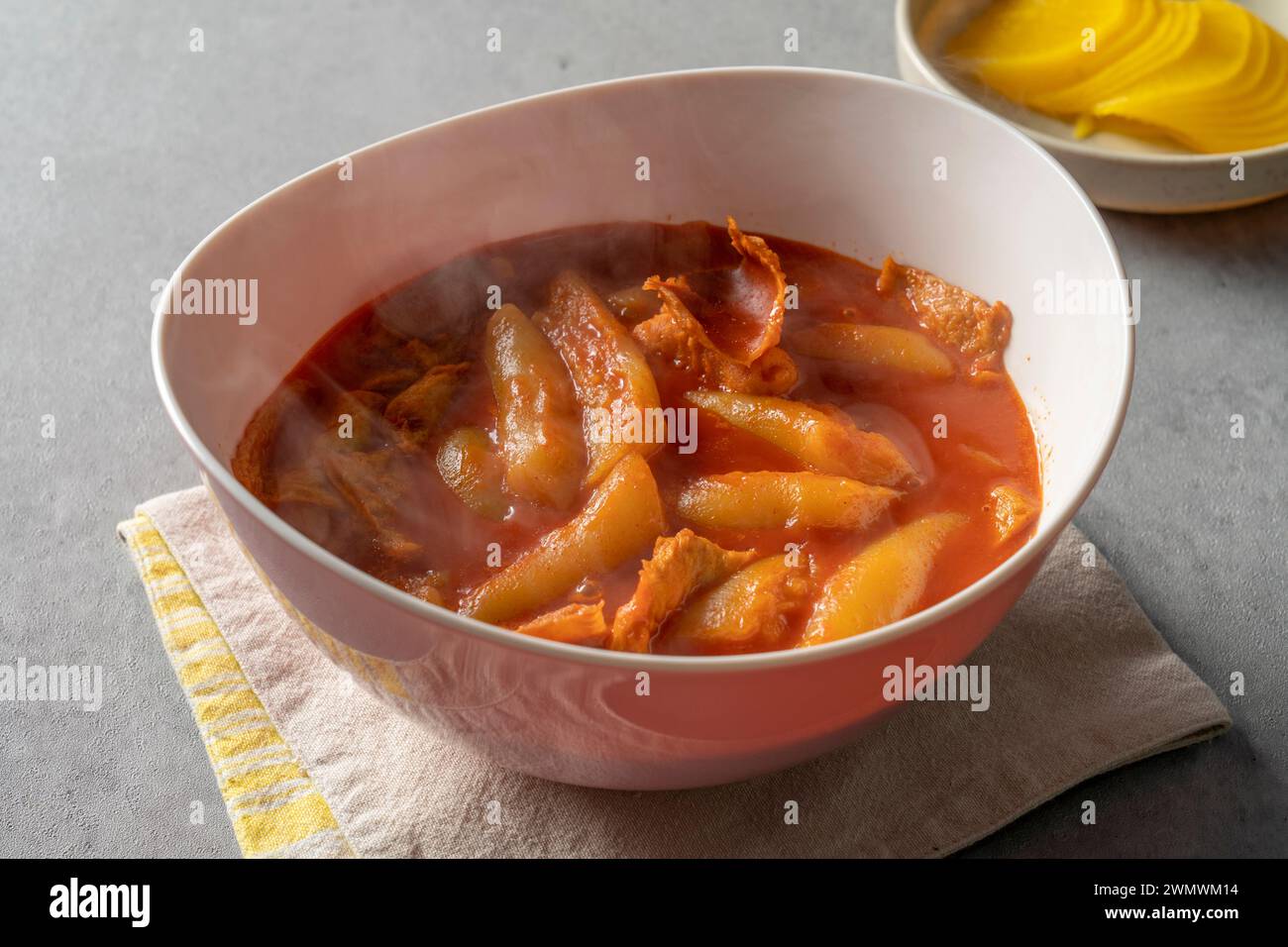 Tteokbokki, rose tteokbokki, fried food, Pache tteokbokki, snack food ...