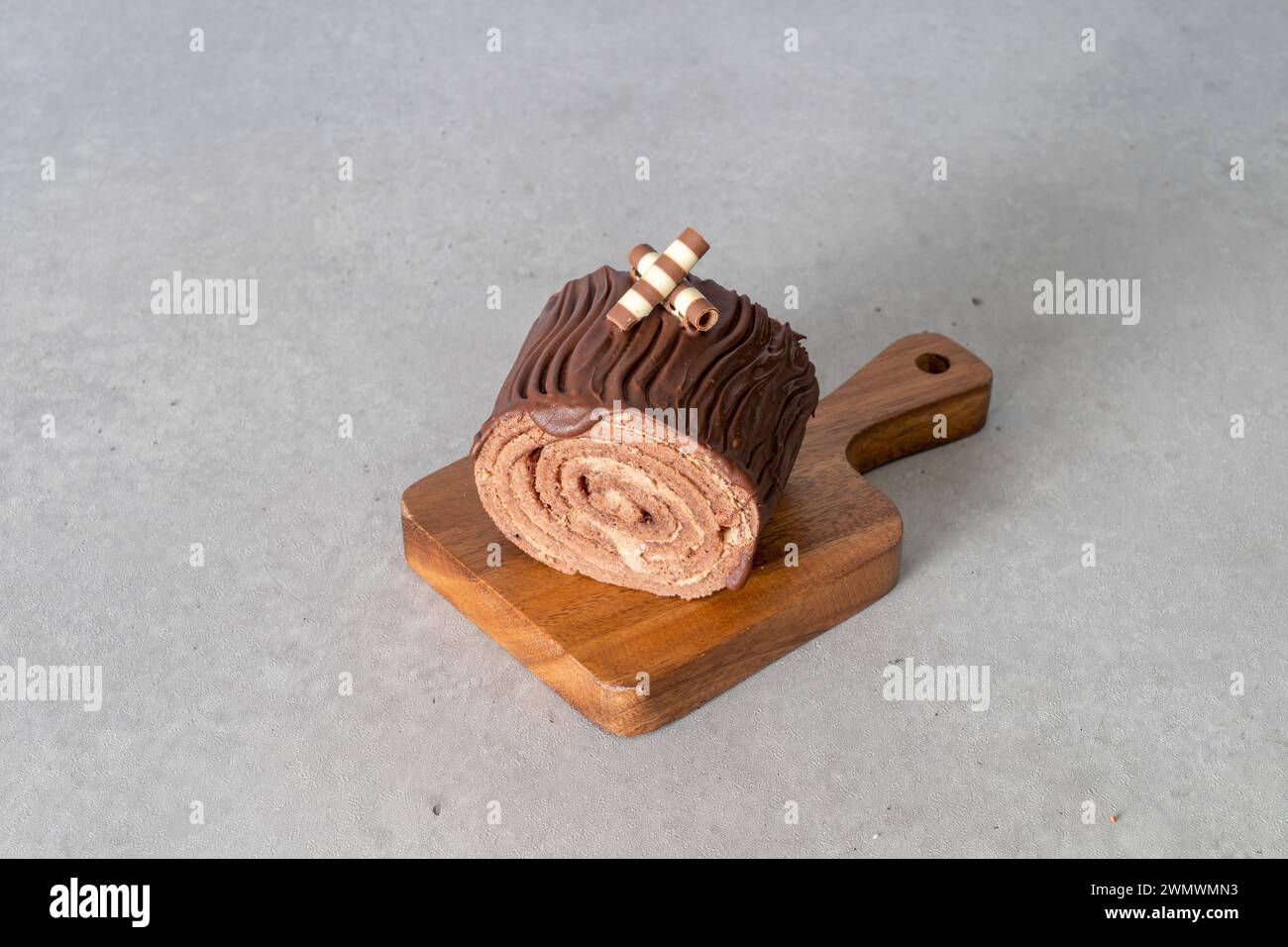 Snowflake milk, cake, chocolate tree, short rib patties, burger ...