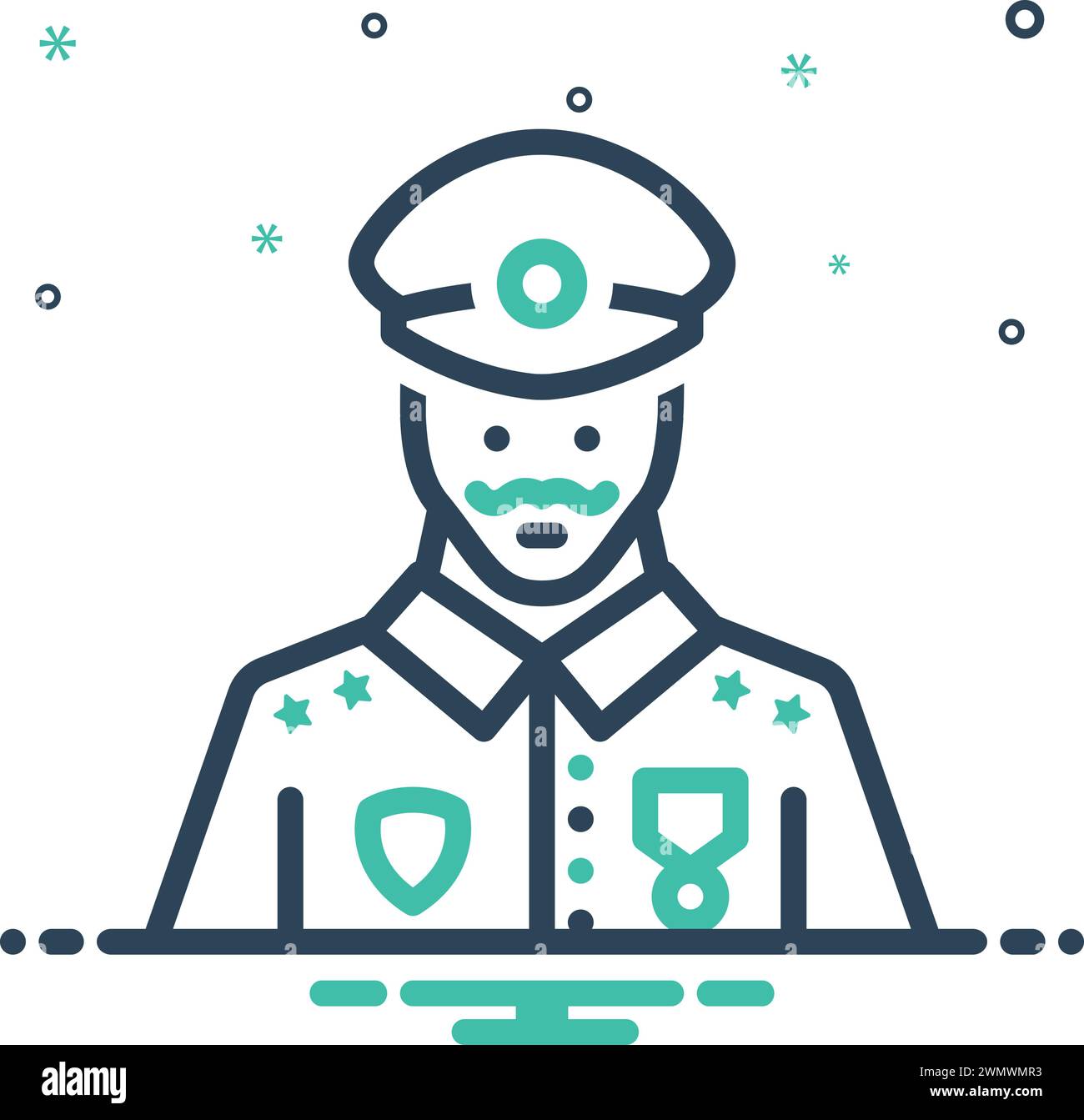 Commander icon hi-res stock photography and images - Alamy