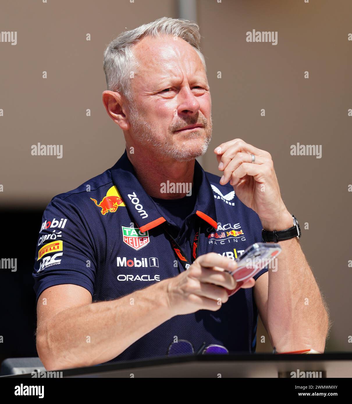 Jonathan Wheatley, Red Bull Racing Sporting Director, at the Bahrain ...