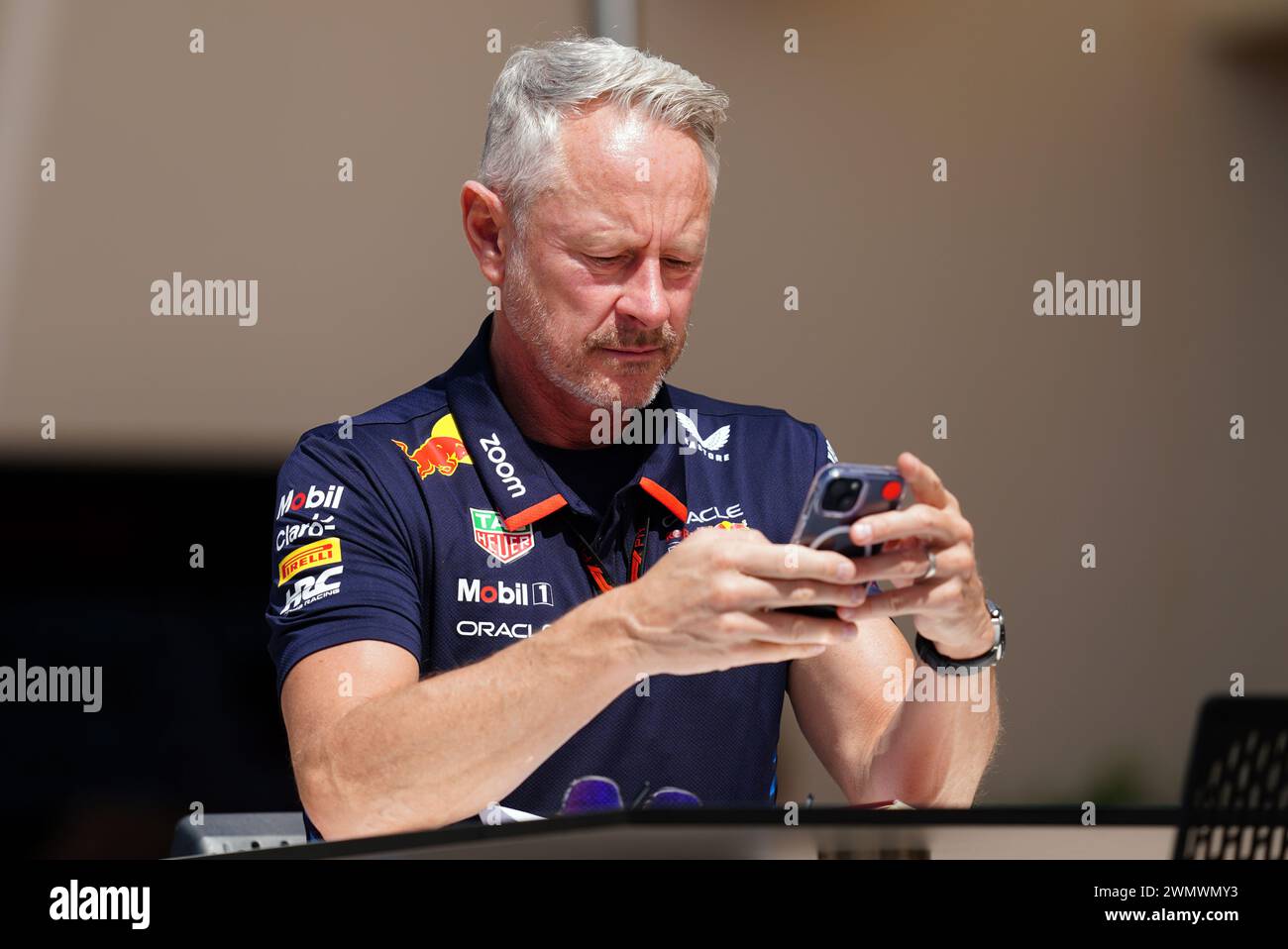 Jonathan Wheatley, Red Bull Racing Sporting Director, at the Bahrain ...