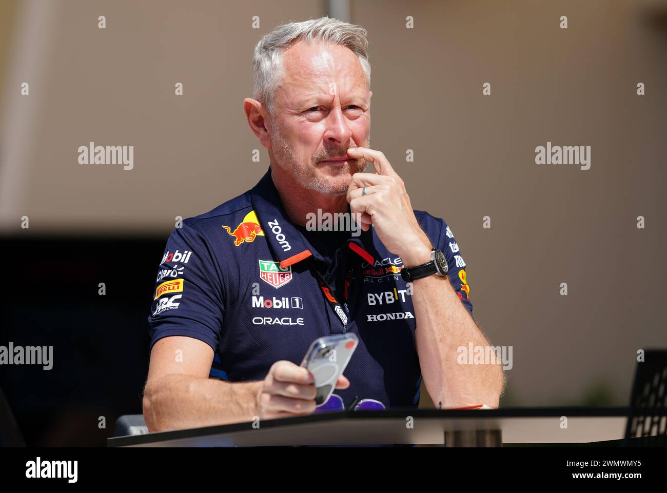 Jonathan Wheatley, Red Bull Racing Sporting Director, at the Bahrain ...