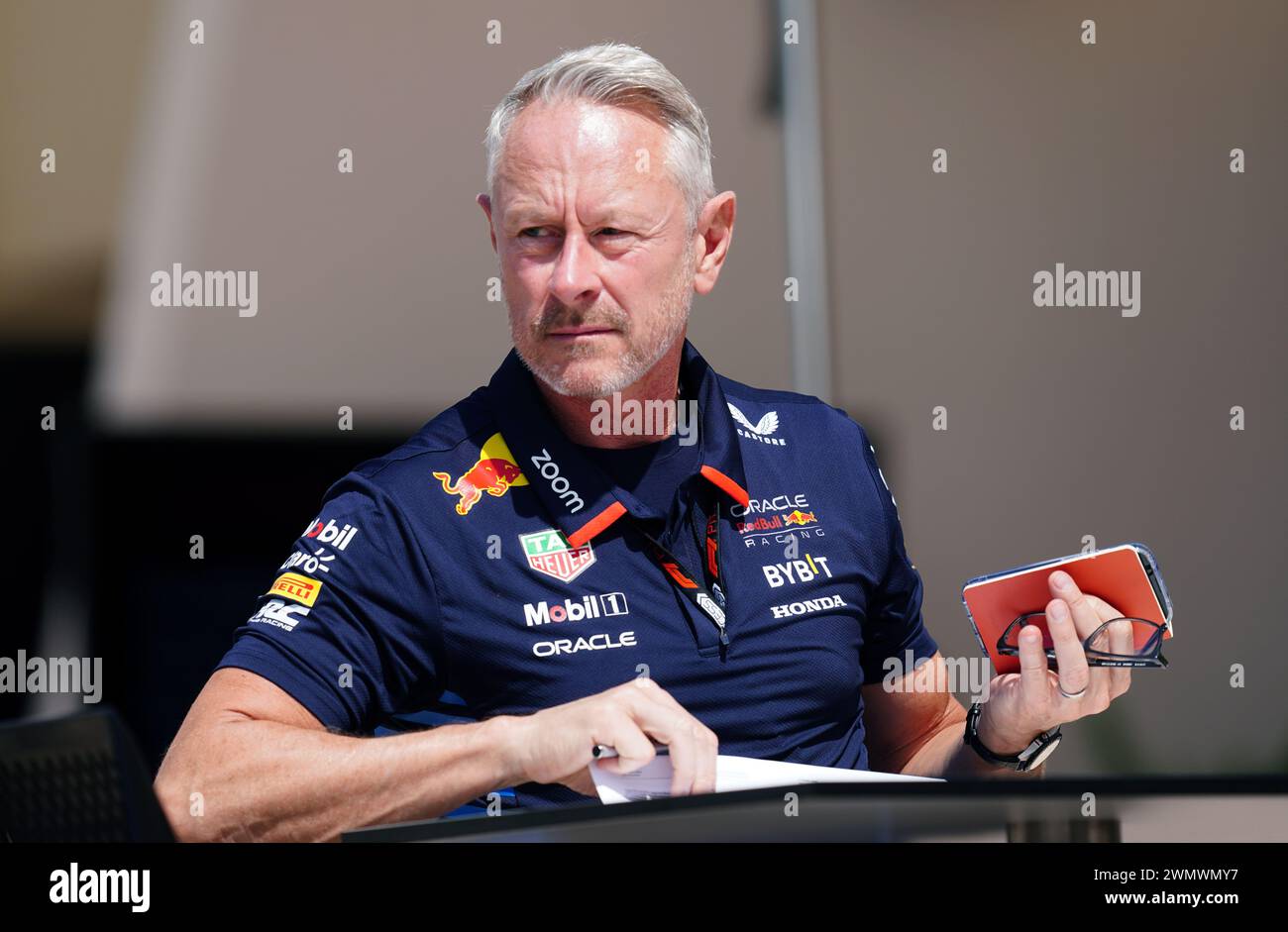 Jonathan Wheatley, Red Bull Racing Sporting Director, at the Bahrain ...